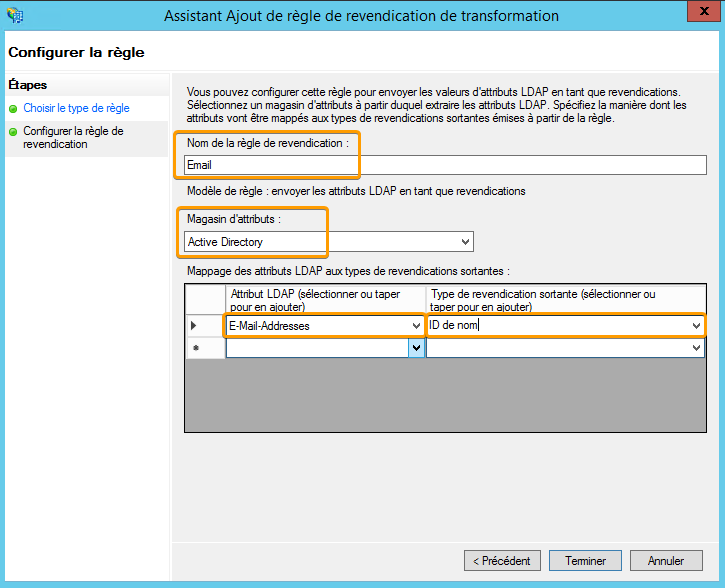 SSO Microsoft ADFS - Active Directory Federation Services (SAML 2)